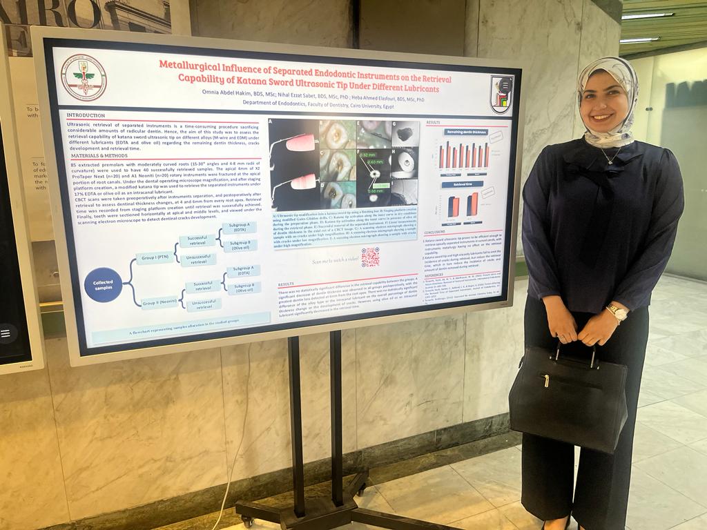 Faculty of Oral & Dental Medicine at the Egyptian Russian University won the first place in “The ...