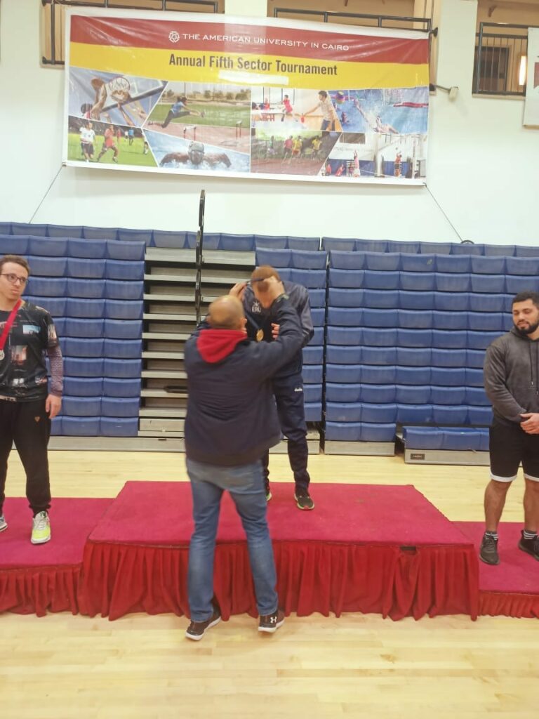 Congratulations…The second gold medal in the Egyptian Russian University – ERU